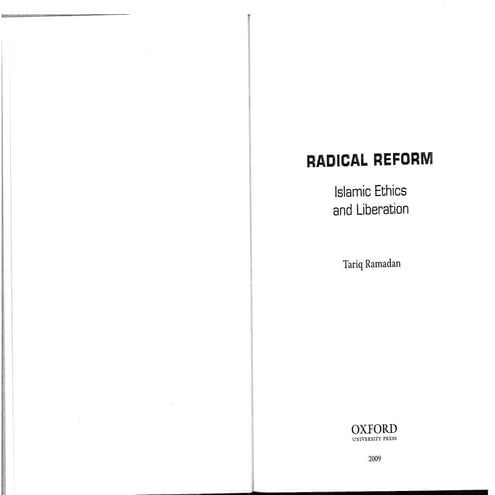 Radical reform-islam-ethics-and-liberation | PPT