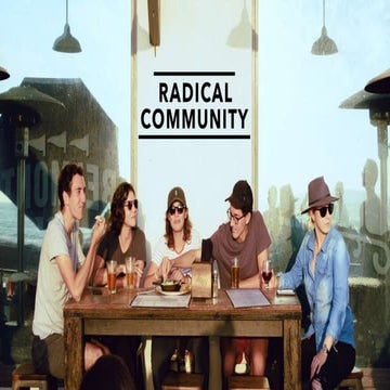 Radical Community - 12 January 2020 - Clayton Nel | PPT