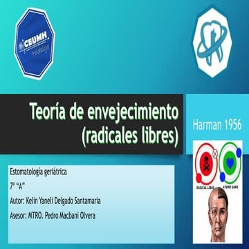 Teoría de las radicales libres (Denham Harman) | PDF