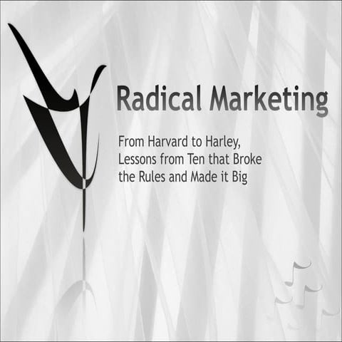 Radical Marketing | PPT