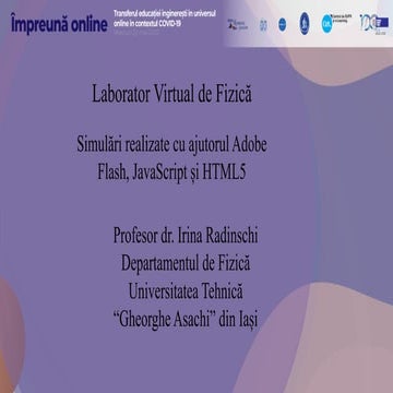 Simulari Laborator virtual de fizica | PDF