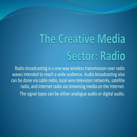 Radio | PPT