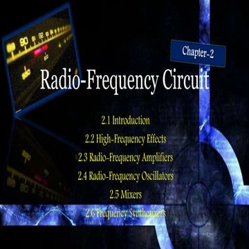 Radio frequency circuit | PPT