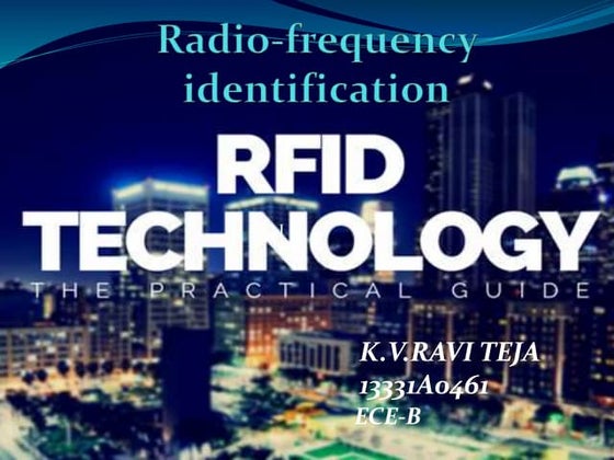 RFID wristbands Patient identification & tracking | PPT