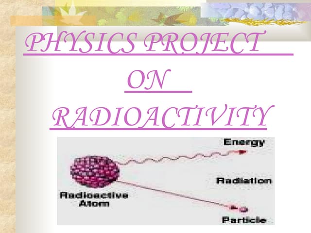 Radioactivity | PPT