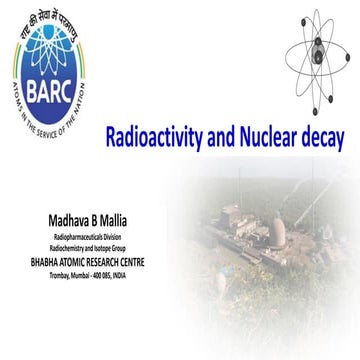 Radioactivity and nuclear decay | PDF