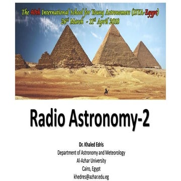 Radio astronomy emission mechanisms | PPT