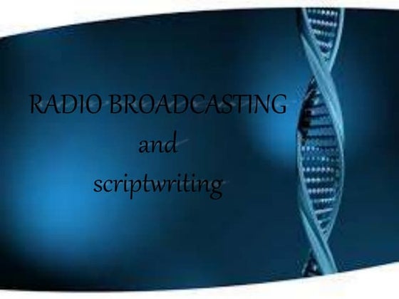 FM Radio Program Script | PDF