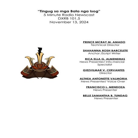 RADIO BROADCASTING SCRIPT - Filipino.docx