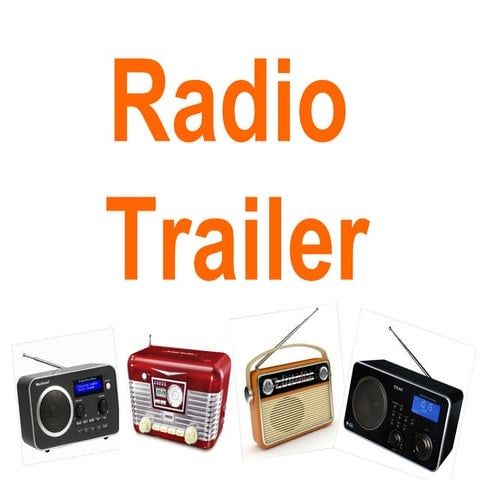 Radio drama presentation | PPTX