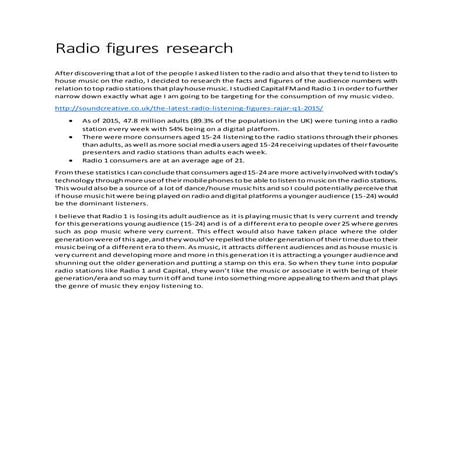 Target audience for rock music | DOCX