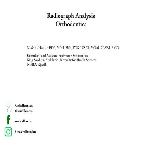 Opg and lateral cephalometric | PPT