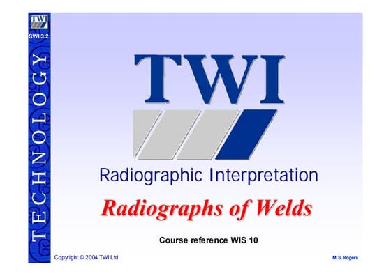 Radiographic interpretation | PDF | Physics | Science