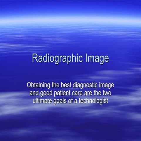 Radiographic image4 | PPT