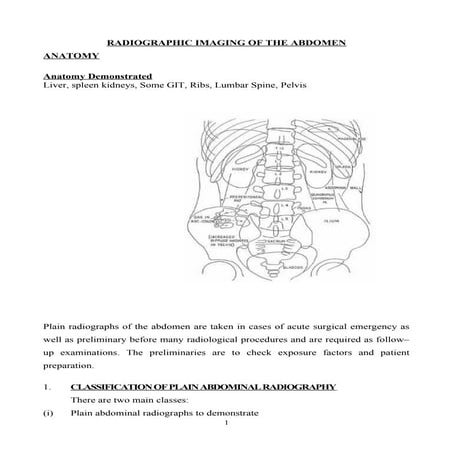 Abdomen radiography | PPT