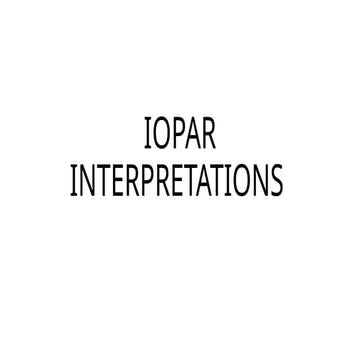 Radiographicity interpretations of iopar | PPTX