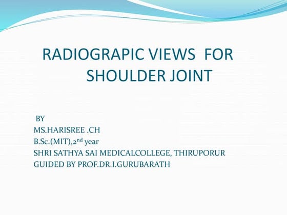 Knee joint (Radiographic projection's) | PPT