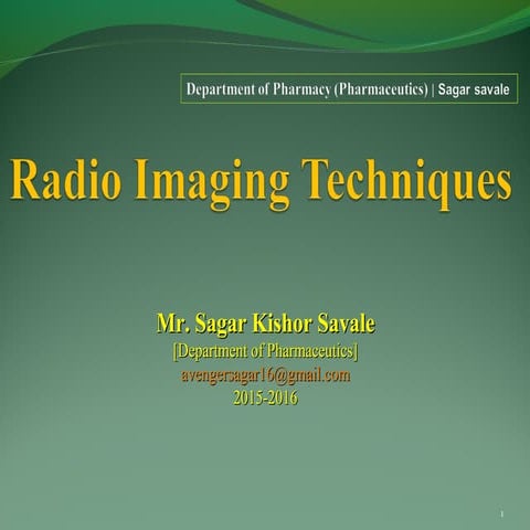 Radio Imaging Techniques | PPT