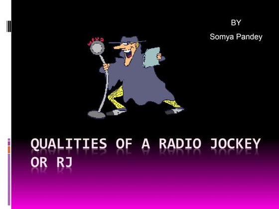 RADIO_JOCKEY_TRAINING[1] | PPT | Music | Entertainment