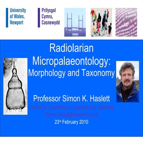 Radiolarian micropalaeontology: morphology and taxonomy | PPT