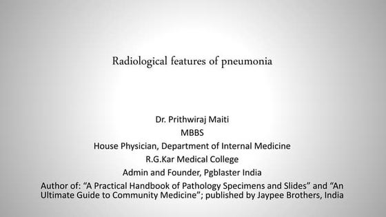 Pneumonia | PPT