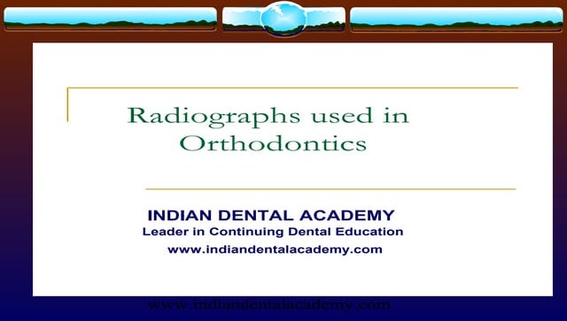 Panoramic radiography (dental panoramic tomography dpt) and periapical ...