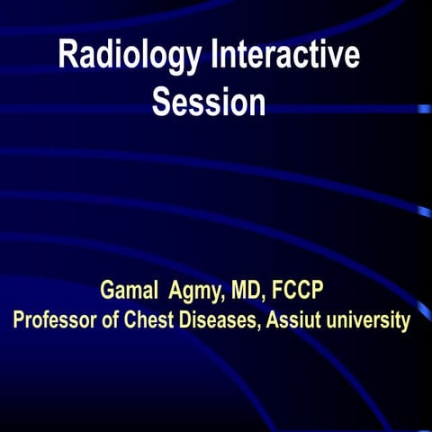 Radiology interactive session | PDF