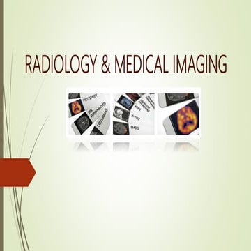 Radiology & Medical Imaging | PPTX