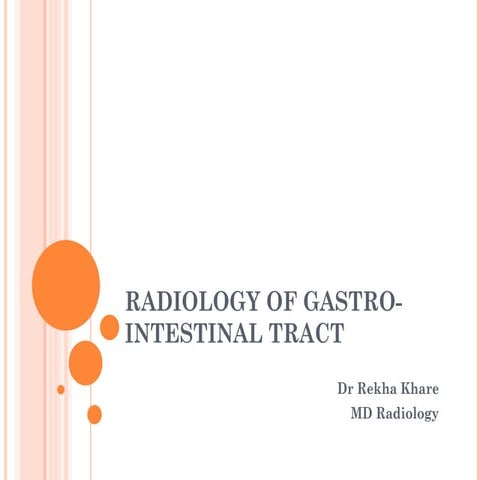 Radiology of gastro- intestinal tract.ppt