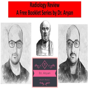 Radiology Review Booklet by Dr. Aryan (Medical Booklet Series by Dr ...