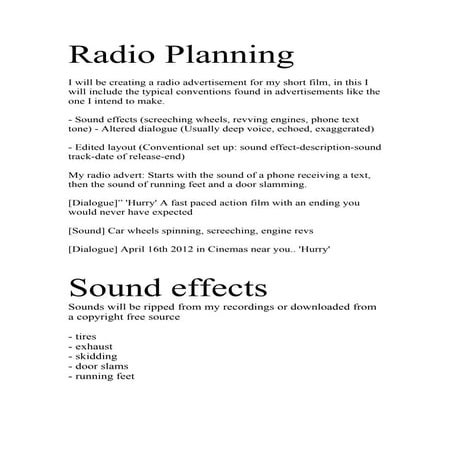Radio planning | PDF
