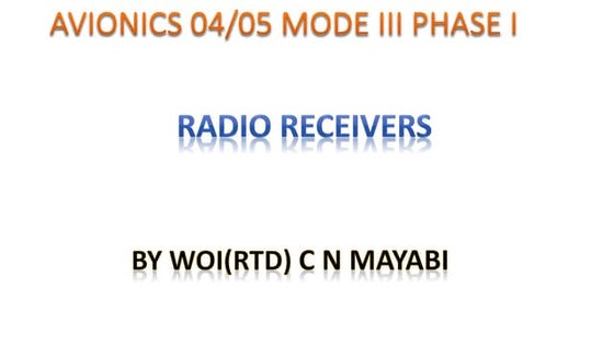 Receivers in Analog Communication Systems | PPTX