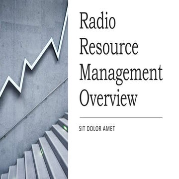 Radio Resource Management Overview.pptx 3G | PPT