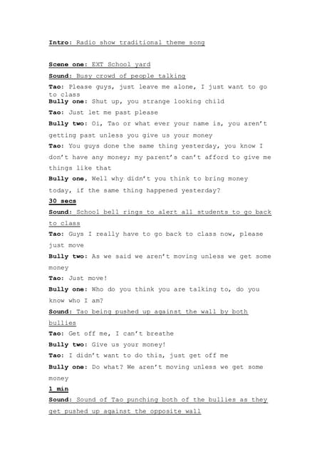 FM Radio Program Script | PDF