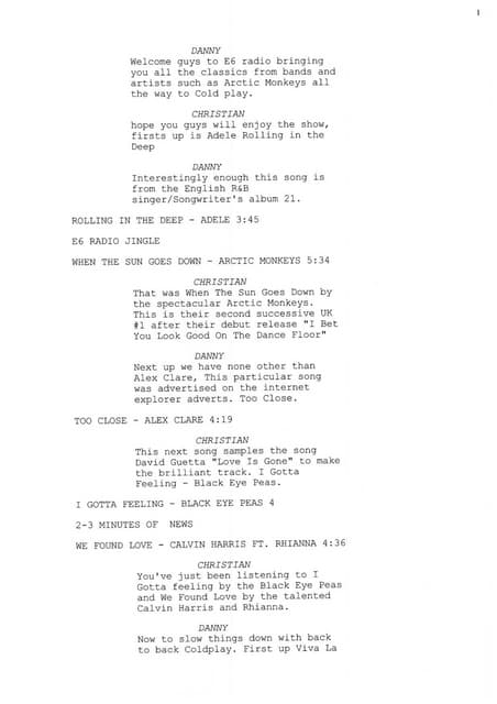 Documentary Script | PDF