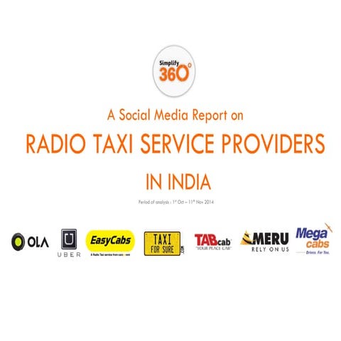 Radio taxi service providers in india | PPT