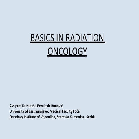 Radiotherapy and basics in radiation oncology.pdf