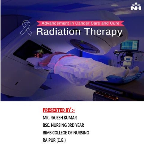 Radiation therapy | PPTX