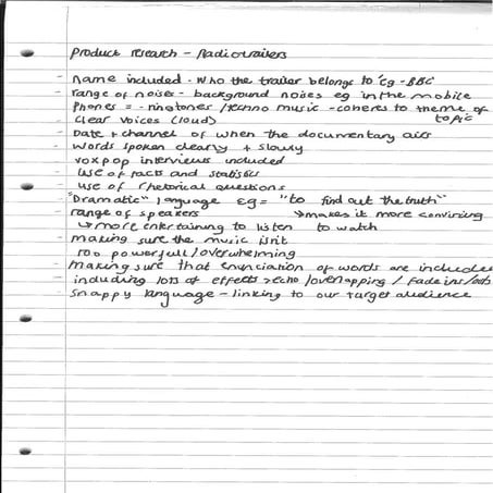 Radio trailers product research | PDF