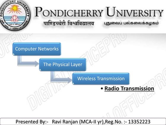 TYPES OF PROPAGATION FOR TRANSMISSION OF DATA IN UNGUIDED MEDIUM | PPTX