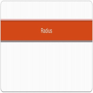 Radius bone of the forearm in human body.pptx