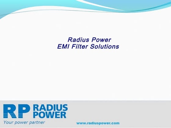 EMI Power Line Filters | PDF