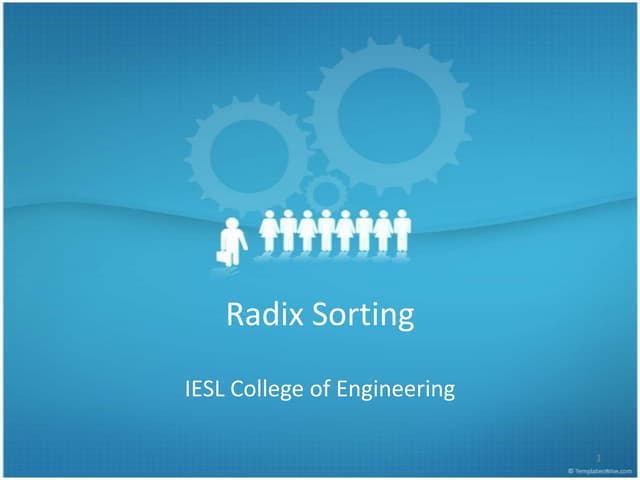 Radix Sorting Ppt
