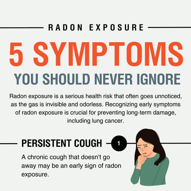 Radon Exposure: 5 Symptoms You Should Never Ignore | PDF