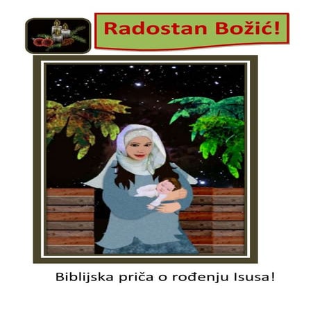 Radostan Božić! - Bojanka | PDF