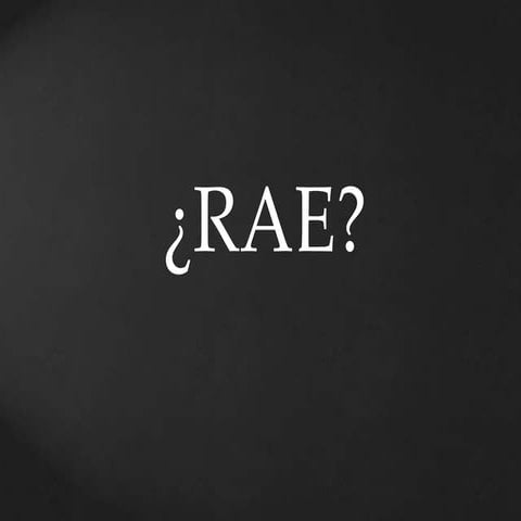 Formato rae | PDF