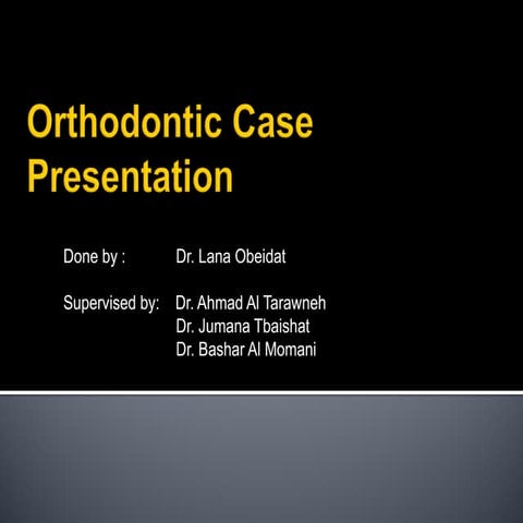 Orthodontic Biomechanics | PPTX
