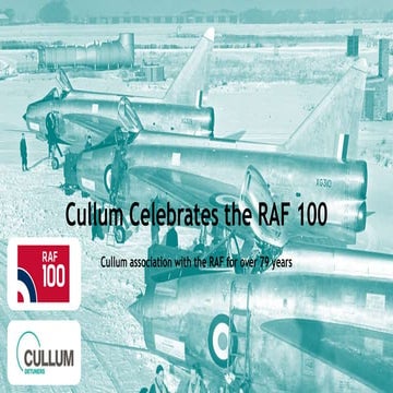 RAF 100 Years & Cullum Association over 79 Years | PPTX | Air Travel ...