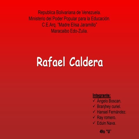 Hechos históricos de la democracia participativa en Venezuela | PDF