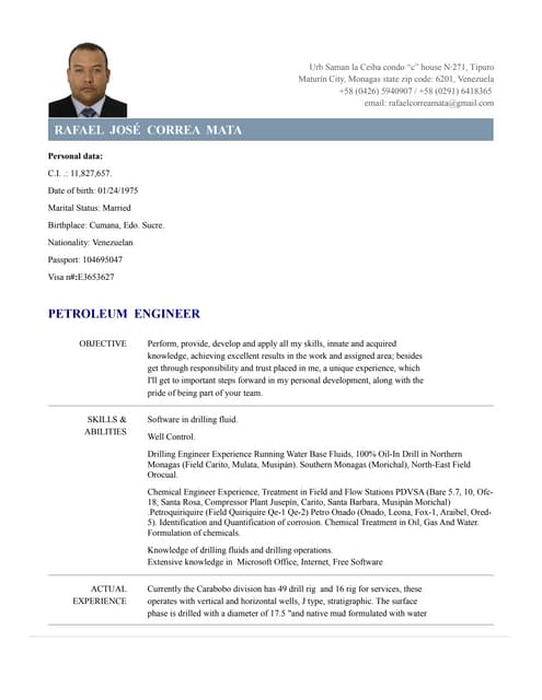 ENGLISH CV EPARQUIO FAJARDO 2016 | PDF